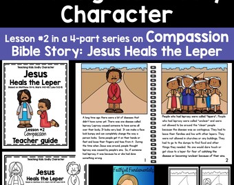Teaching Kids Godly Character Compassion lesson 1 Jesus Feeds the 5,000 ...