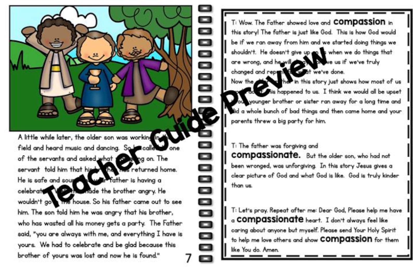 Teaching Kids Godly Character - Compassion -lesson #4 the Lost ...