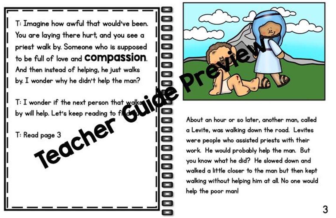 Teaching Kids Godly Character Compassion lesson 3 the Good Samaritan ...