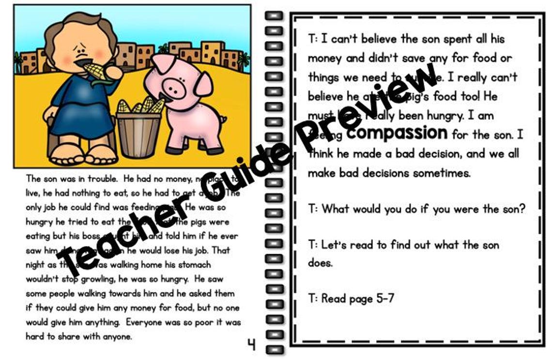 Teaching Kids Godly Character - Compassion -lesson #4 the Lost ...