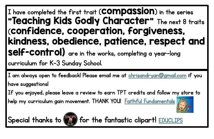 Teaching Kids Godly Character - Compassion -lesson #4 the Lost ...