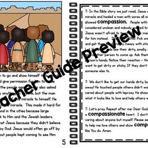 Teaching Kids Godly Character - Compassion - 4 Week Bundle- Christian ...