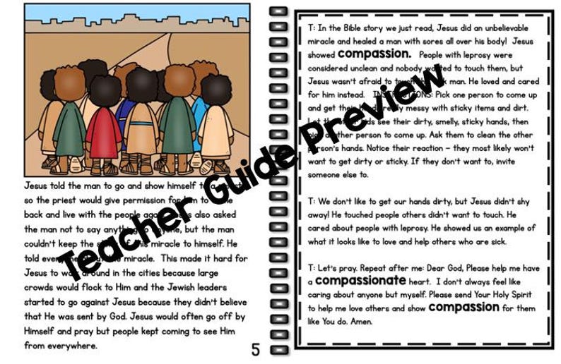 Teaching Kids Godly Character - Compassion - 4 Week Bundle- Christian ...