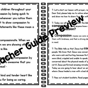 Teaching Kids Godly Character Compassion lesson 2 Jesus Heals the Leper ...