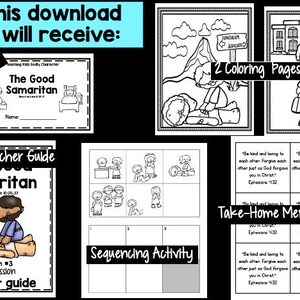 Teaching Kids Godly Character - Compassion - 4 Week Bundle- Christian ...