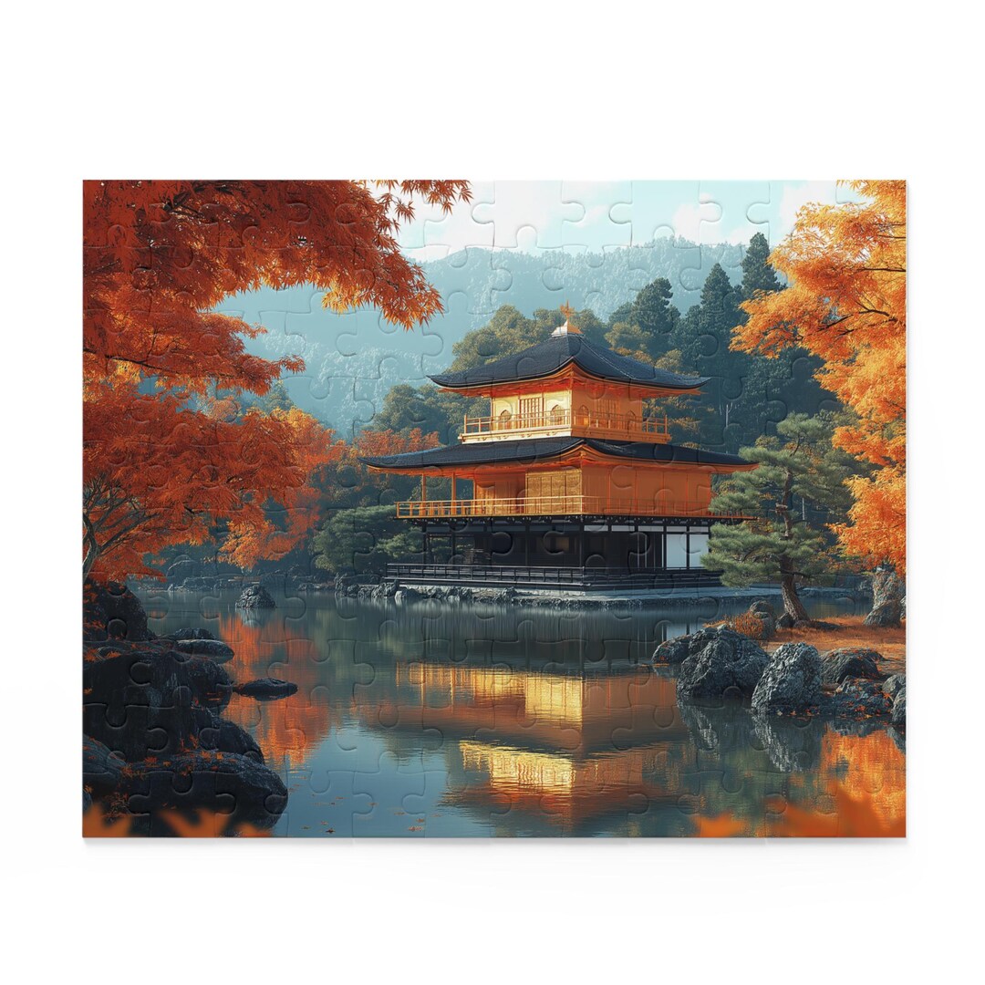 Great View of Mt.puzzle 120, 252, 500-piece Jigsaw, - Etsy