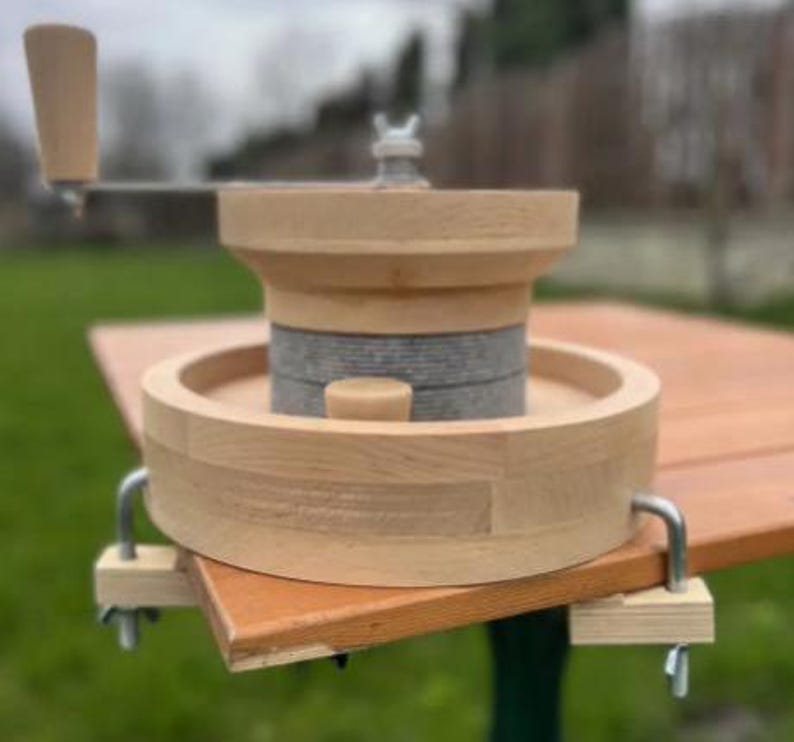 Hand Mill With Stone Millstones - Etsy