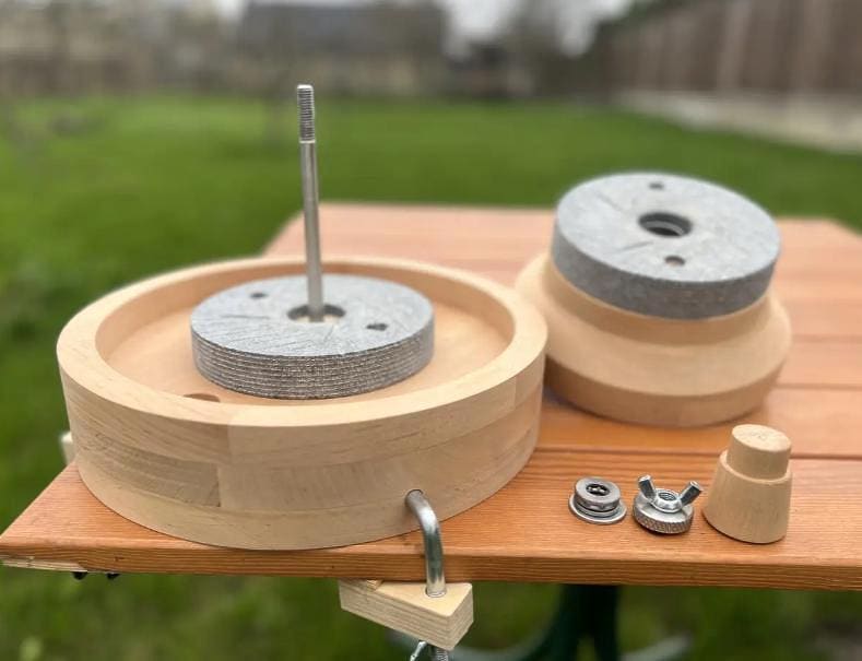 Hand Mill With Stone Millstones - Etsy