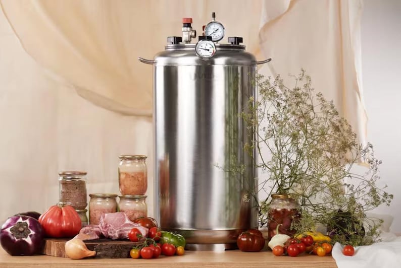 Canning Autoclave А32 Gas (for Open Flame) - Etsy UK