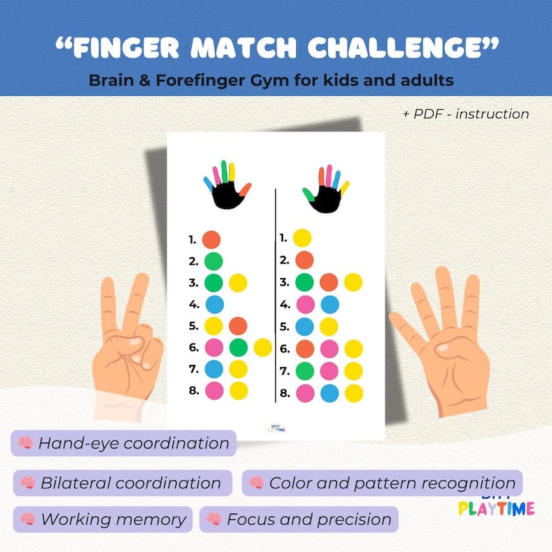 Dots Activity Pack – 18 Printable Neuro Exercises for Kids - Etsy