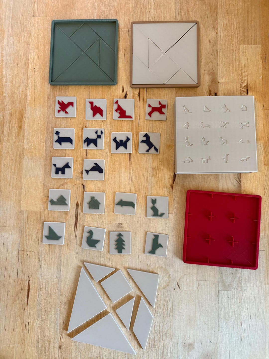 Tangram Puzzle Set | Educational Toy | Kids Learning Game Ages 5 ...