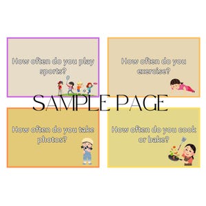 Present Simple Tense Worksheets, How Often Speaking Cards, English ...