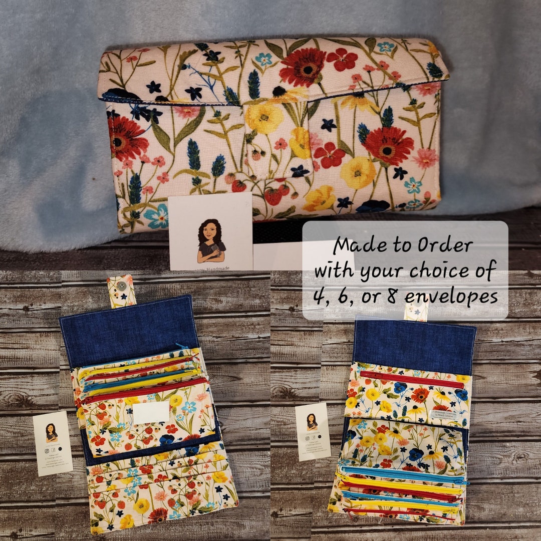 Cash Budget Wallet-cash Envelope System Wallet-budgeting Wallet Zipper ...