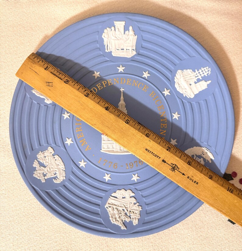 American Independence Bicentennial Plate by Wedgwood - Etsy