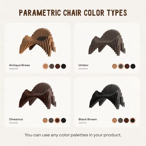 Modern Parametric Lounge Chair "dynamic" – CNC Files: Svg, Eps, Pdf ...