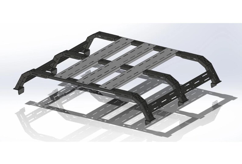 Dodge Ram 1500 Rack Files: DIY Engineering Drawings (PDF, DXF ...