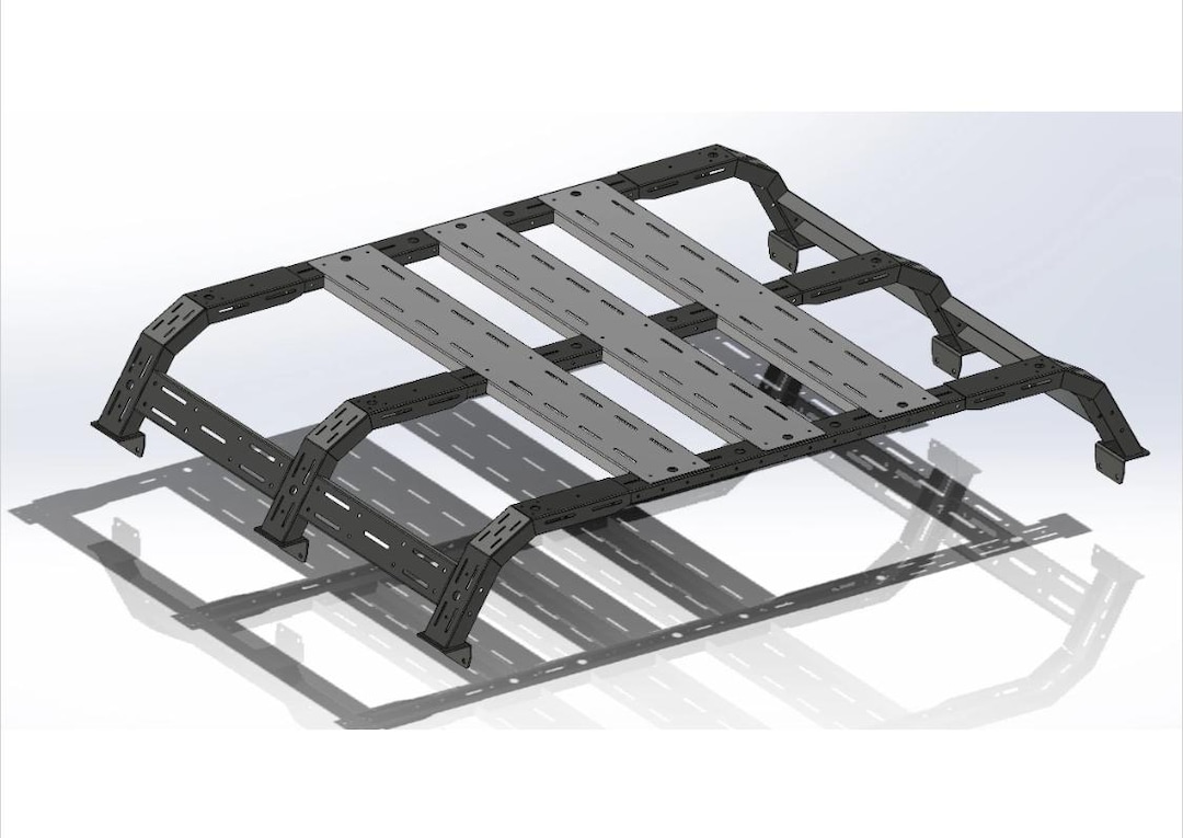 Dodge Ram 1500 Rack Files: DIY Engineering Drawings (PDF, DXF ...