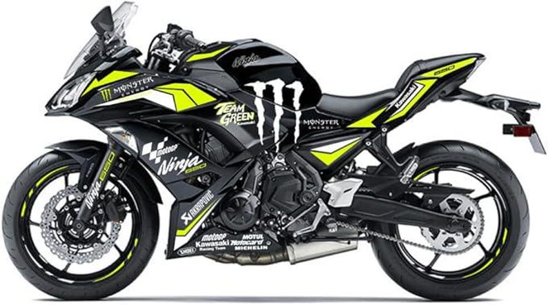 Kawasaki Ninja 650 Decals Kit 2017-2019 gp - Etsy