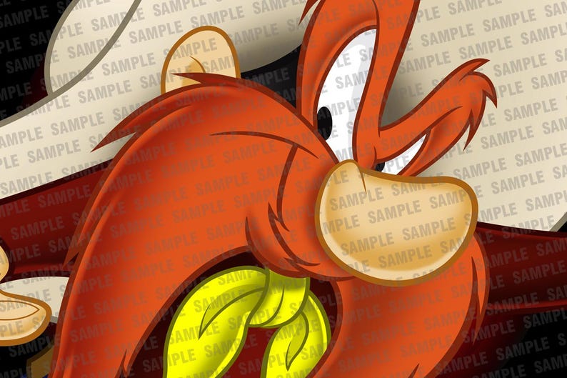 Yosemite Sam High Resolution Art - Etsy