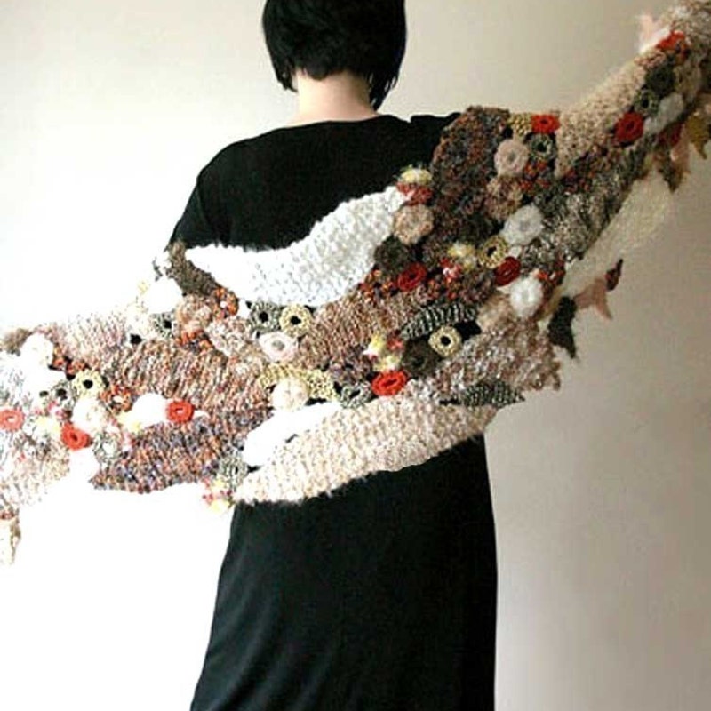 Freeform Knit Pattern - Etsy