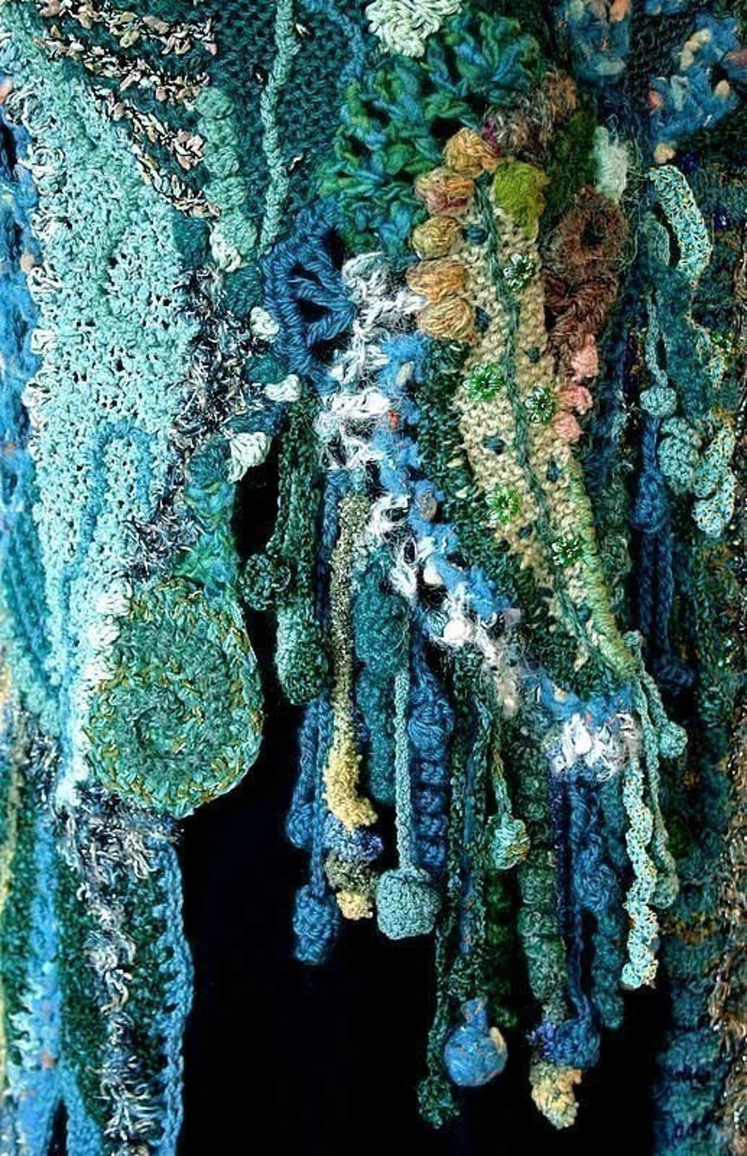 Flamboyant Fringes - Freeform Crochet PDF Tutorial - Etsy