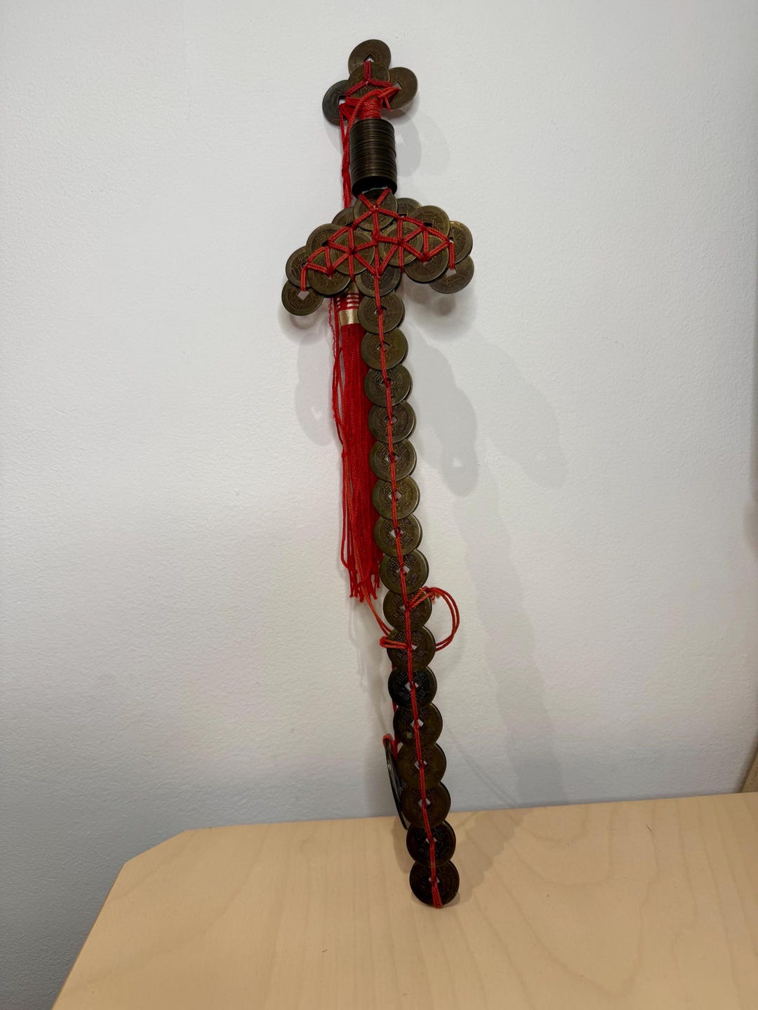 Vintage Chinese Coin Sword - Etsy