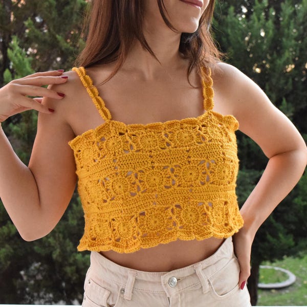 Crochet Bustier - Etsy