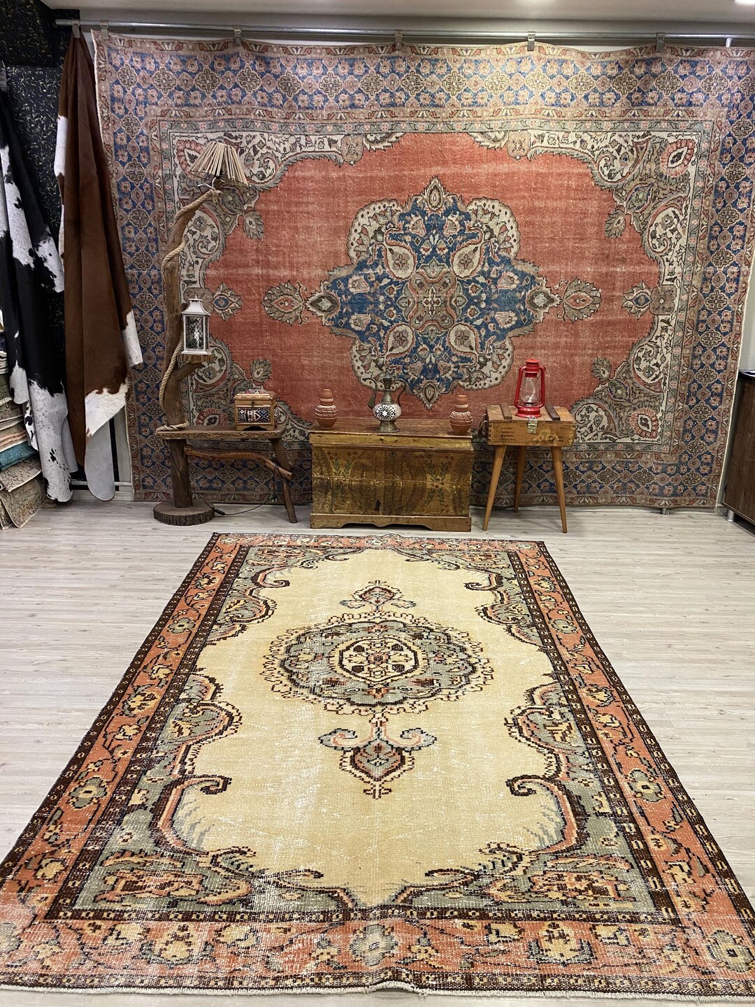 5.9x8.8 Vintage Rug, Turkish Rug, Home Decor Carpet, Historical Rug ...