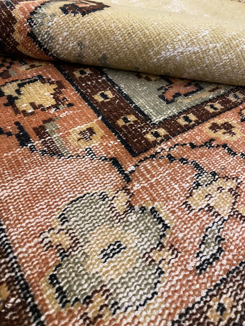 5.9x8.8 Vintage Rug, Turkish Rug, Home Decor Carpet, Historical Rug ...