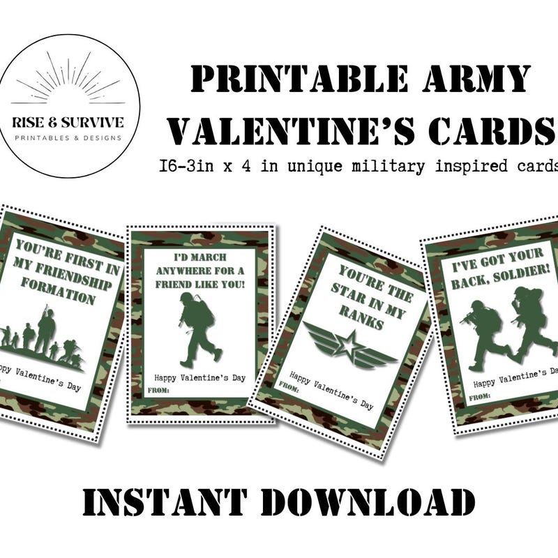 Military Valentine - Etsy