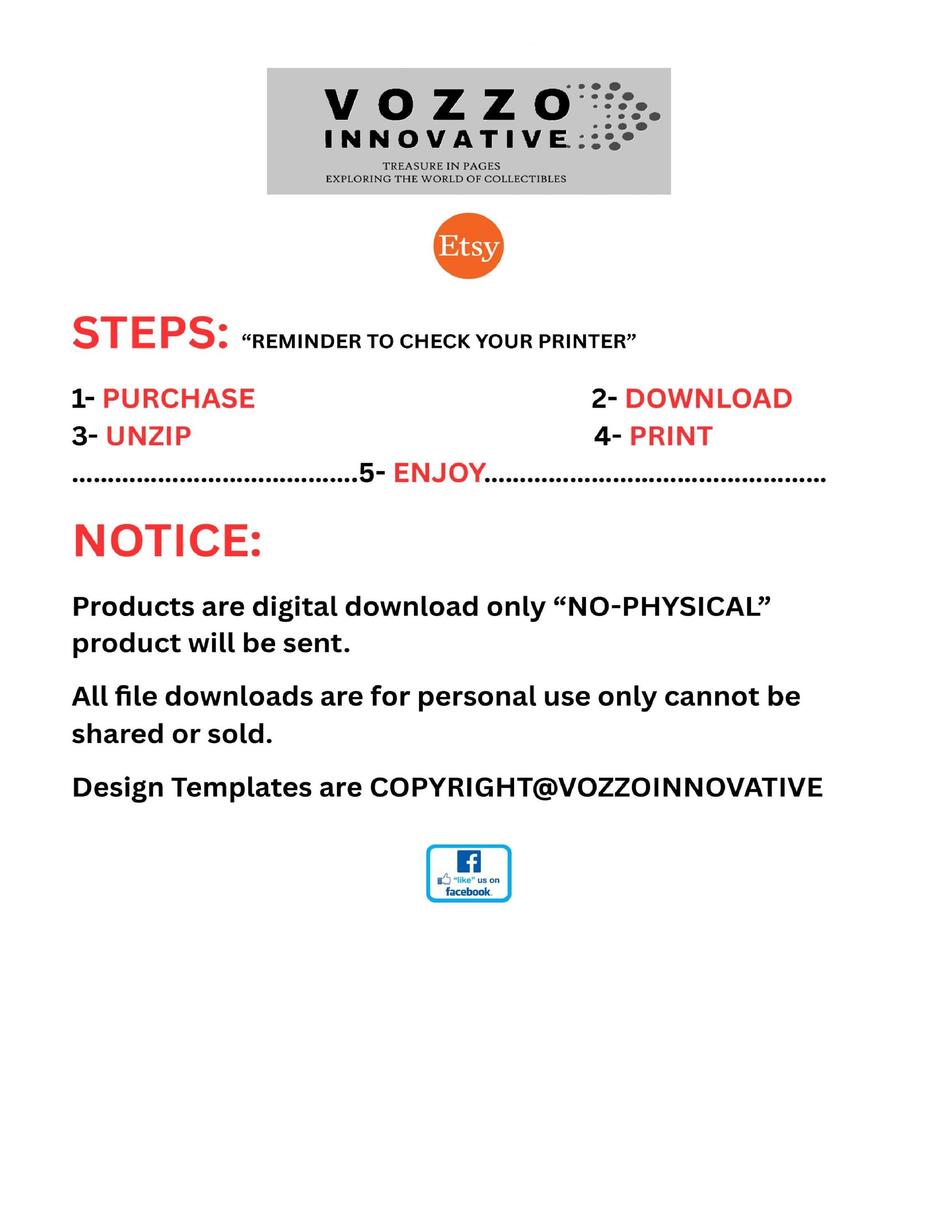 Holiday Christmas Recipe Book Page Template, Printable, Journal ...