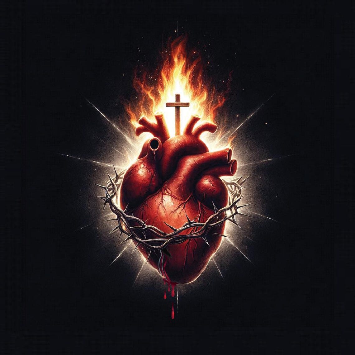 Sacred Heart Infographic - Etsy