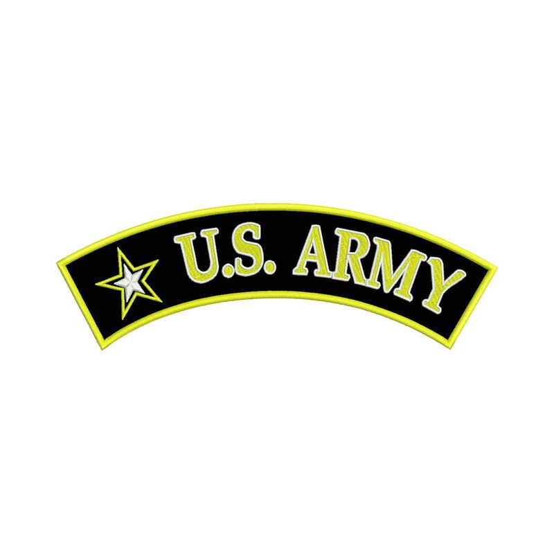 Army Star Sew on Patches - Etsy