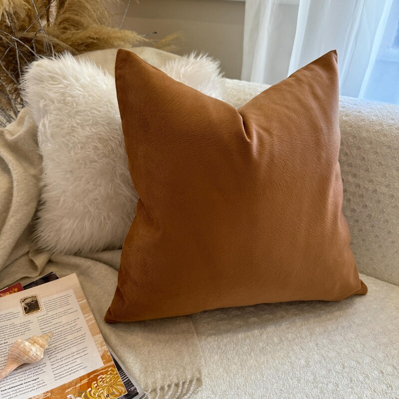 Camel Velvet Pillow - Etsy