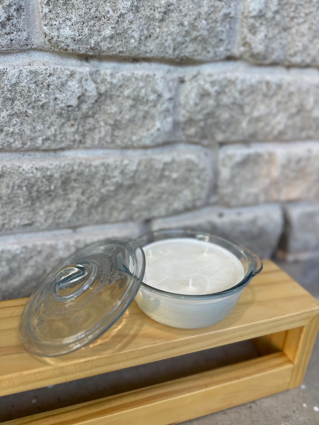 Vintage 1940’s Mini Casserole Dish Soy Wax Candle - Etsy