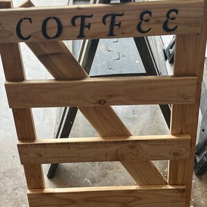 Wall Mount Coffee Holder - Etsy