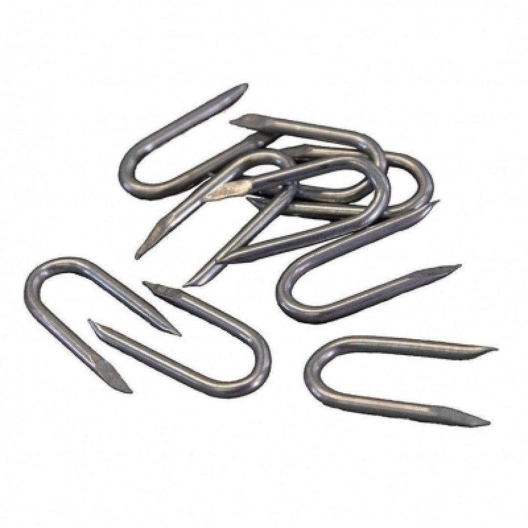 Netting Staples - 15mm Long. Pack of 50 Staples. for Chicken Wire ...