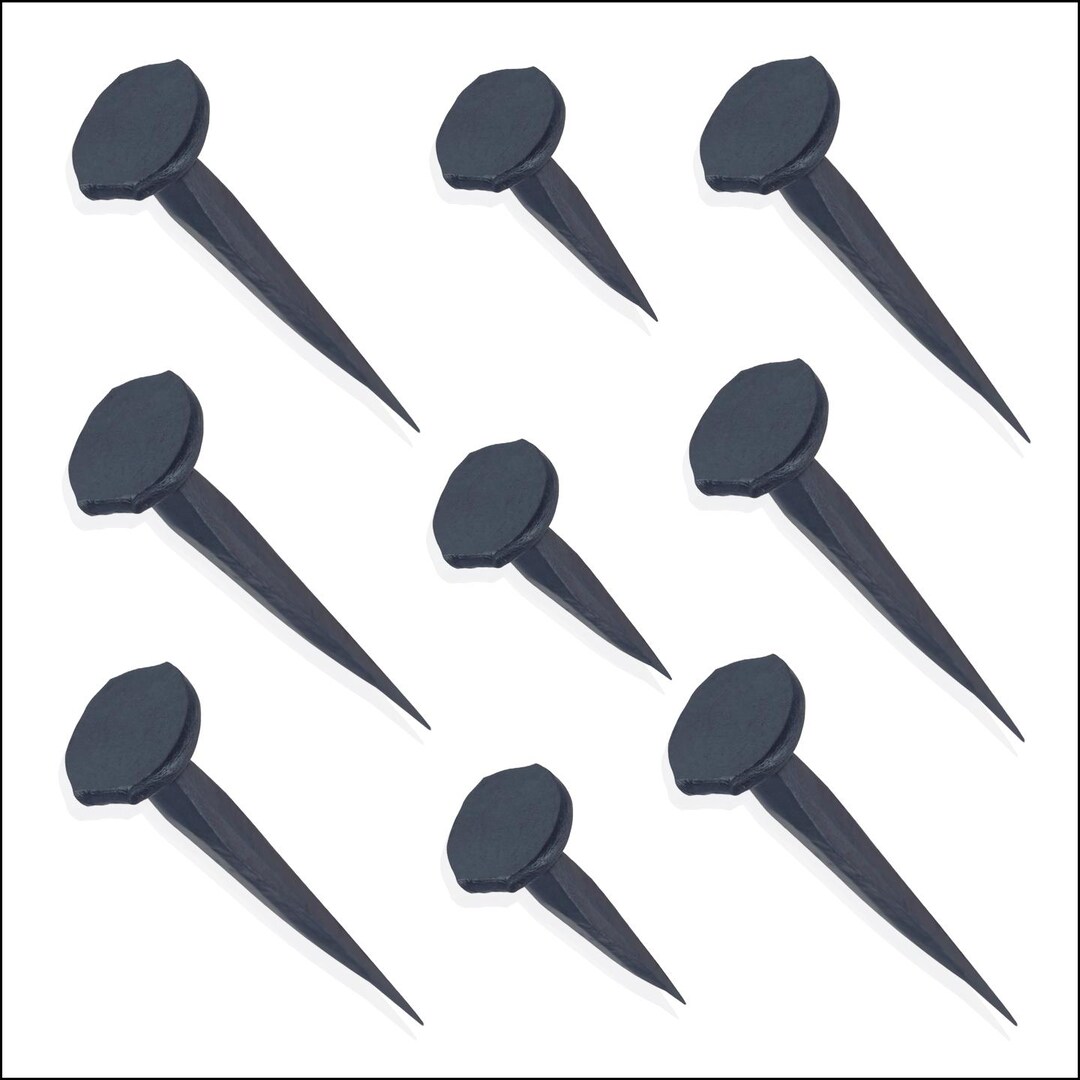 Blued Cut Tacks (100 Of) 13mm - Pins for Upholstery, Carpet and Repairs ...