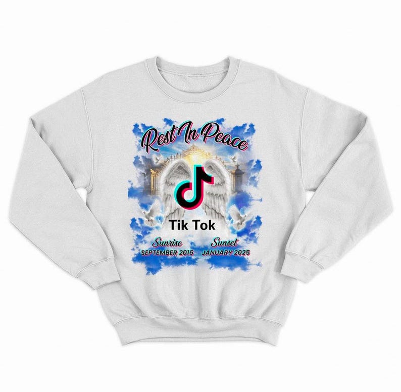 RIP Tik Tok Rest in Peace Ban Digital File Download PNG Artwork - Etsy