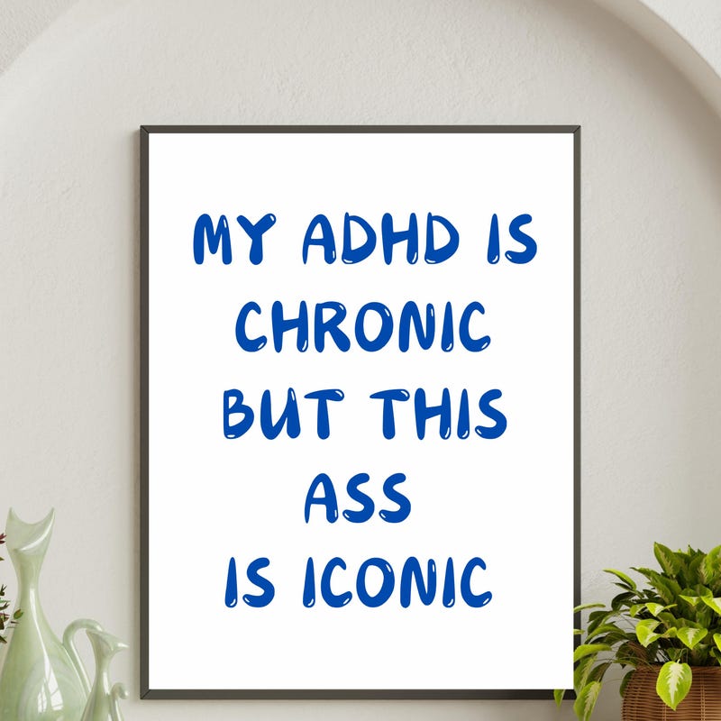 Adhd Posters - Etsy