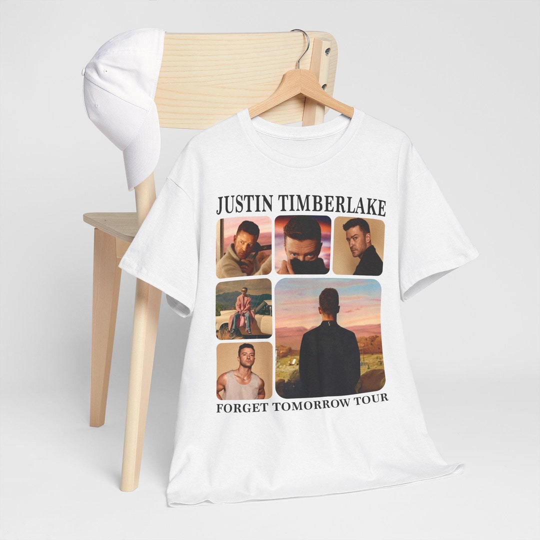 Justin Timberlake World Tour T-shirt Print Timberlake T-shirt Justin ...