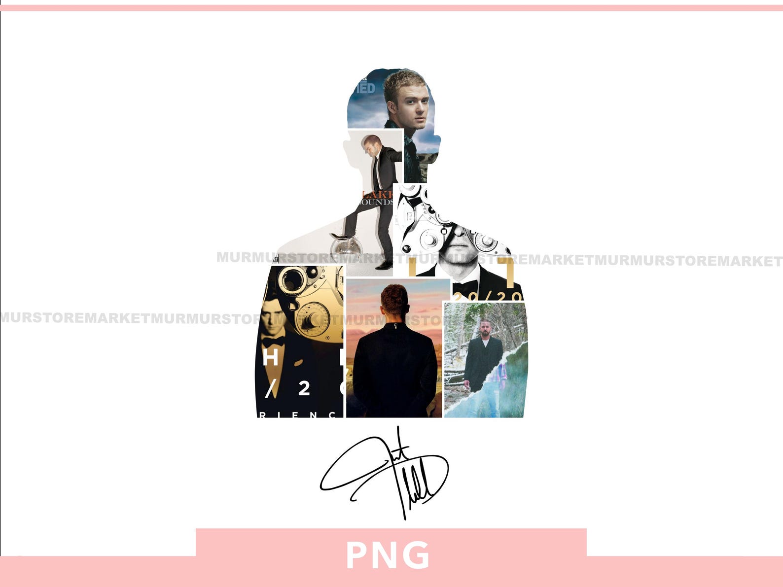 Justin Timberlake Png Fan Print Timberlake T-shirt Justin Timberlake ...
