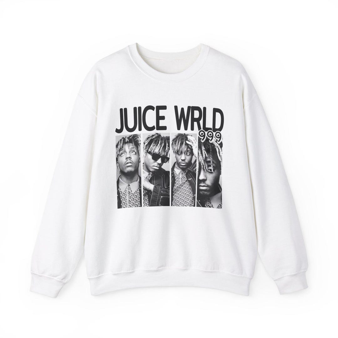 Juice Wrld Sweatshirt Gift Juice Wrld Sweater Rapper Merch Juice Wrld ...