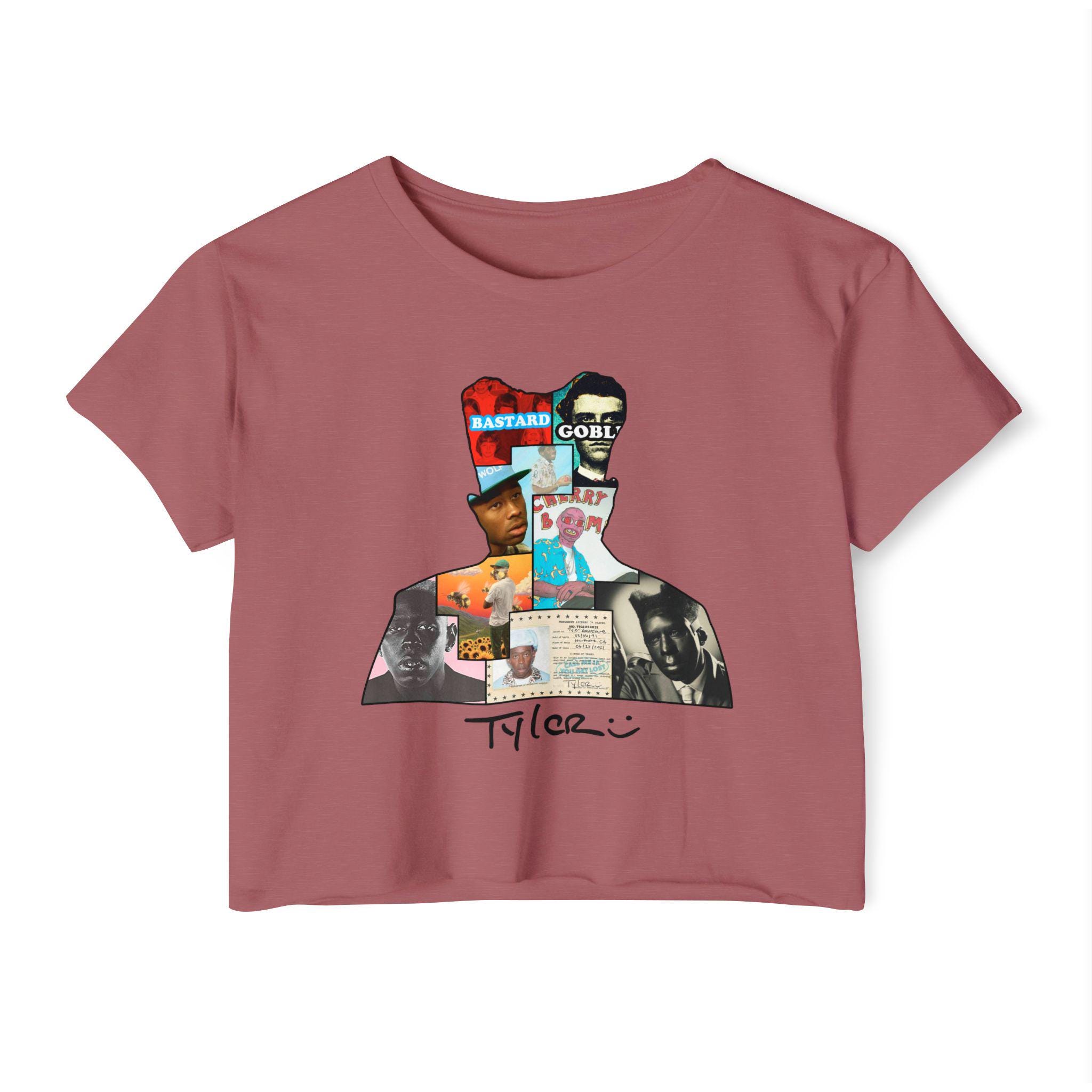 Tyler the Creator Albums Crop Top Chromakopia Crop Shirt Tyler Tour ...