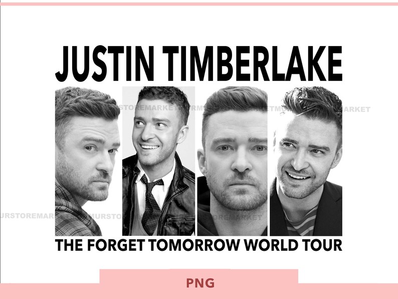 Justin Timberlake Png Gift Timberlake T-shirt Justin Timberlake World ...