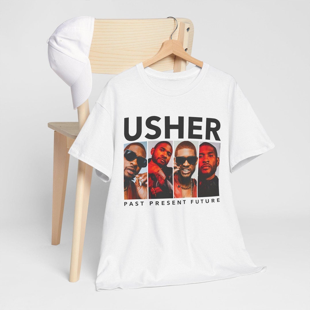 Usher T-shirt Tour Merch Usher Tour Shirt Usher Past Present Future ...