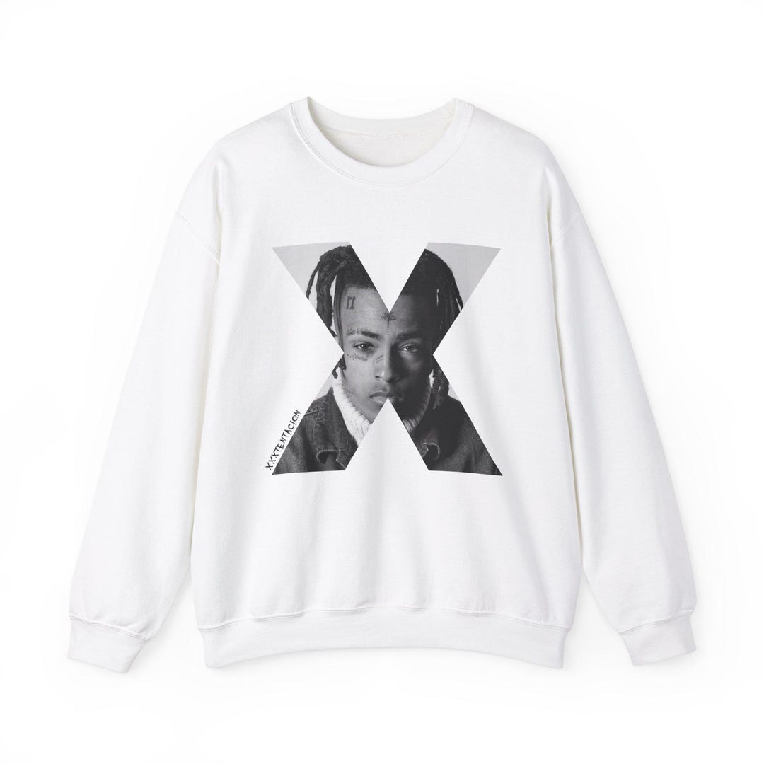 Xxxtentacion Sweatshirt Xxxtentacion Sweater Rapper Merch Xxxtentacion ...