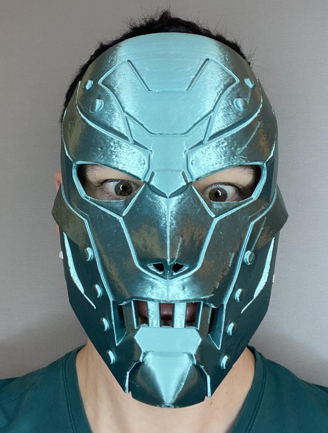 Dr Doom Mask 3D Printed - Etsy