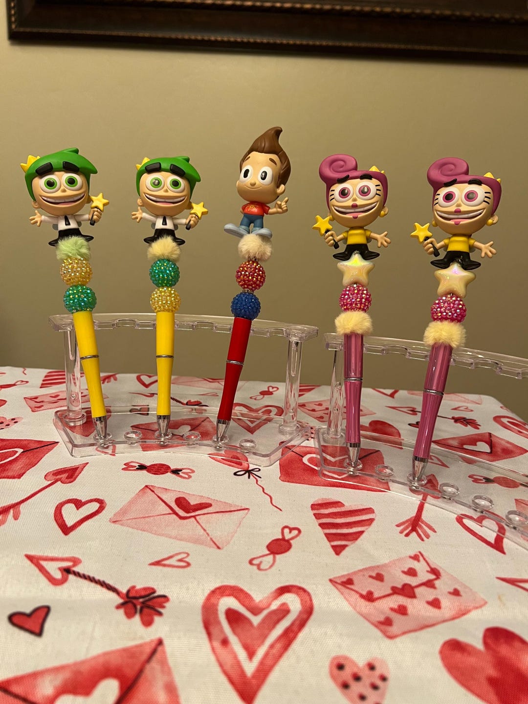 Wanda, Cosmo & Jimmy Custom Beaded Pens - Etsy