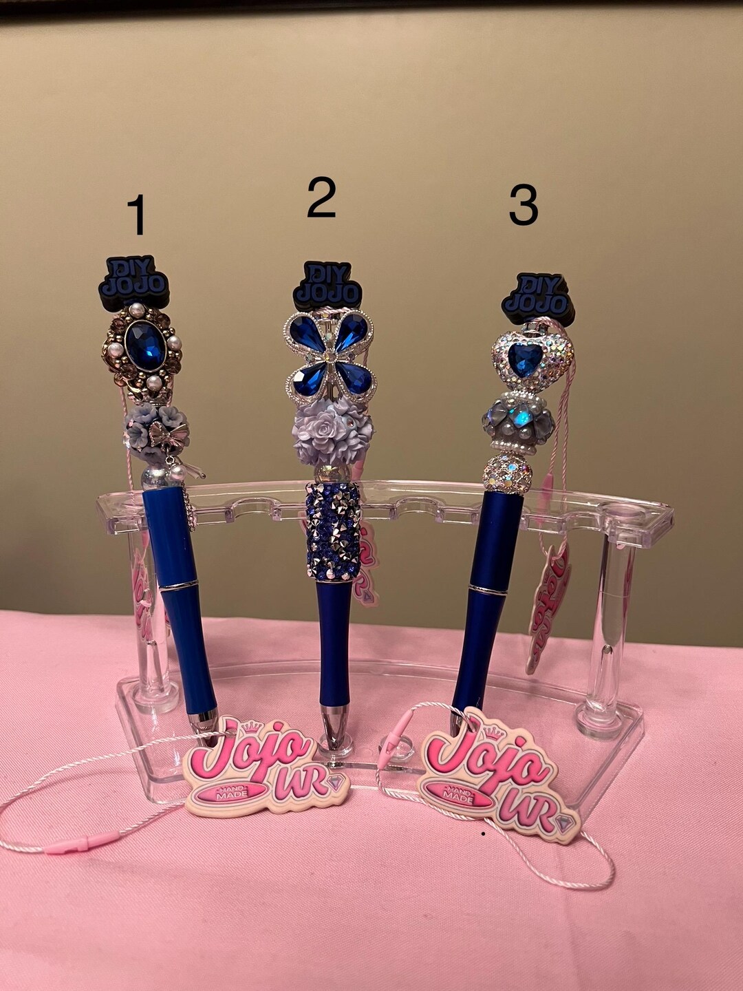 Handmade Pens-diy JOJO Dark Blue UR - Etsy